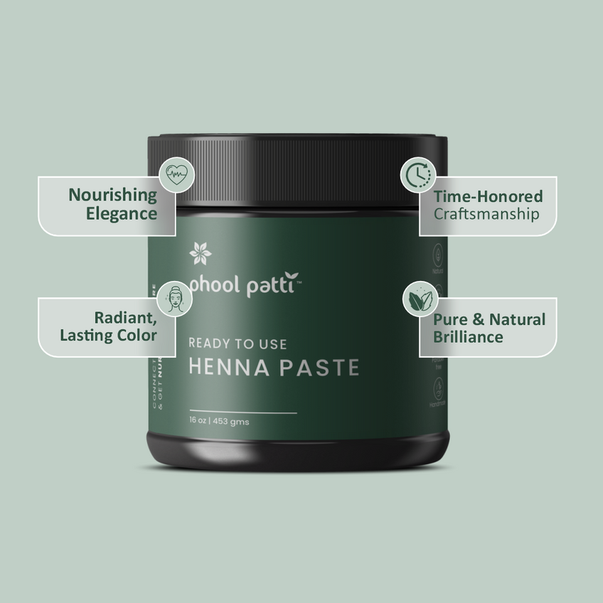 Ready to use Henna Paste for Hair – phool patti